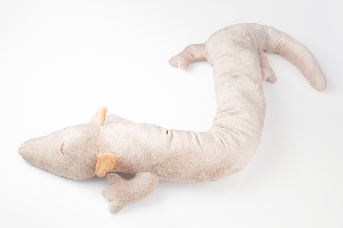 Olm-Shaped Plush Toy 90 cm